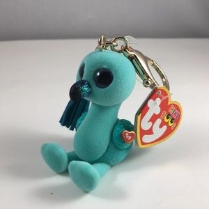 Accessories | Ty Flamingo Beanie Boos Keychain New | Poshmark